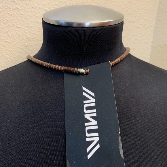 Munum Inc | Jewelry | Munum Inc Rasta Necklace Wood Beaded Bead Brown ...
